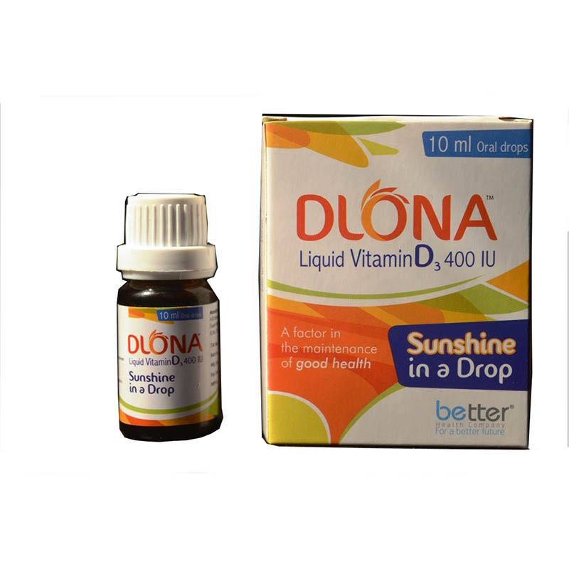 Dlona 400IU Drops— Dawaai - Uses, Side Effect, Price In Pakistan