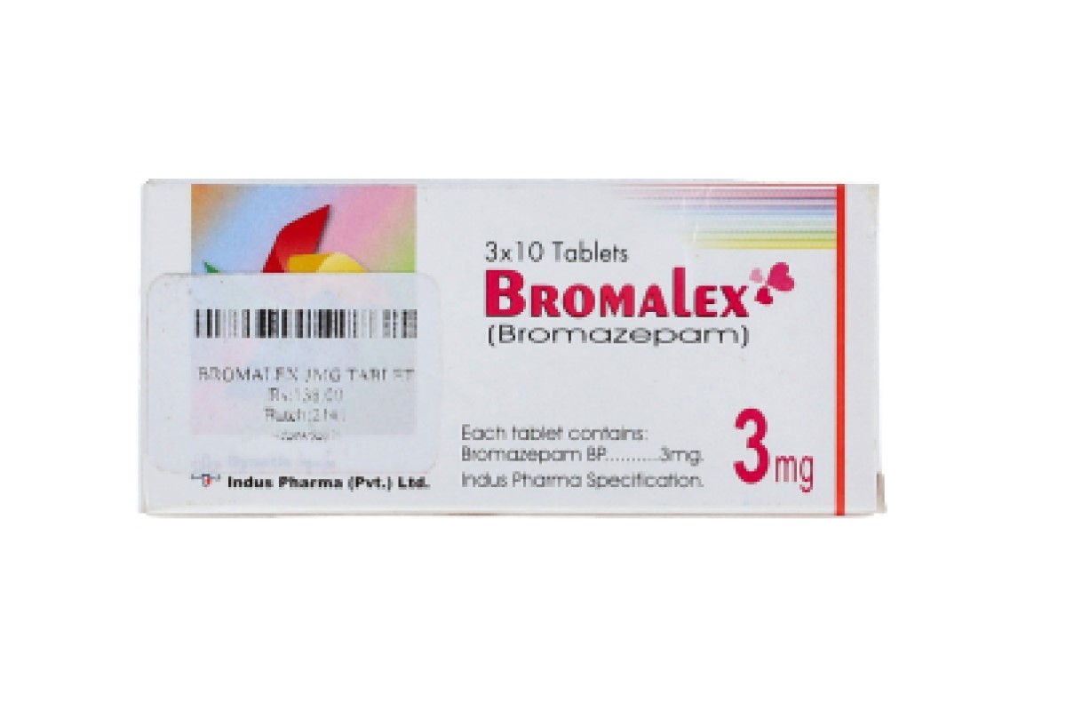 BROMALEX 3mg Tab.— Dawaai - Uses, Side Effect, Price In Pakistan