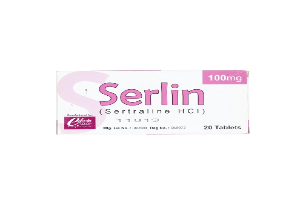 Serlin 100mg Tab.— Dawaai - Uses, Side Effect, Price In Pakistan