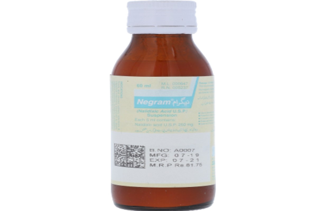 Negram 250mg/5ml Syp.— Dawaai - Uses, Side Effect, Price In Pakistan