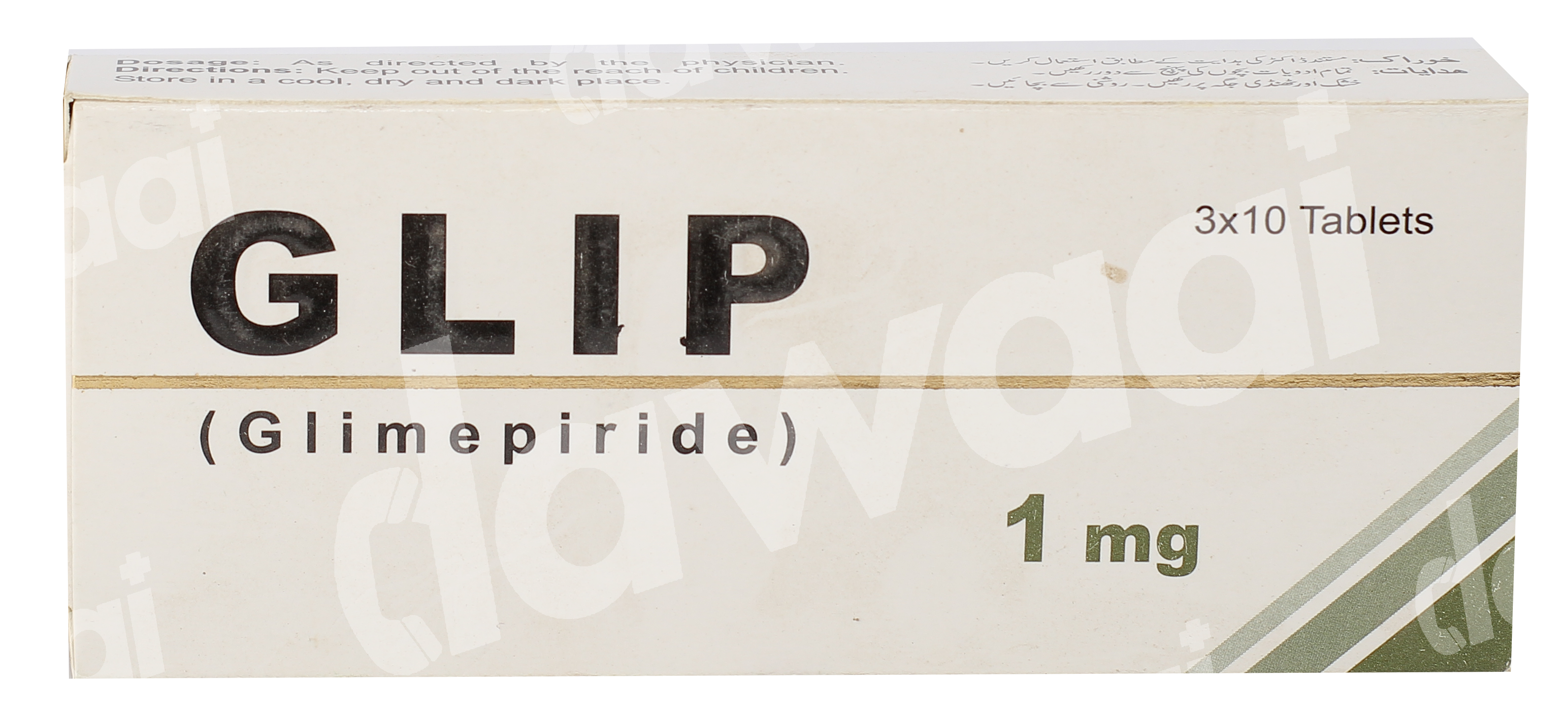 Glip 1mg Tab.— Dawaai - Uses, Side Effect, Price In Pakistan