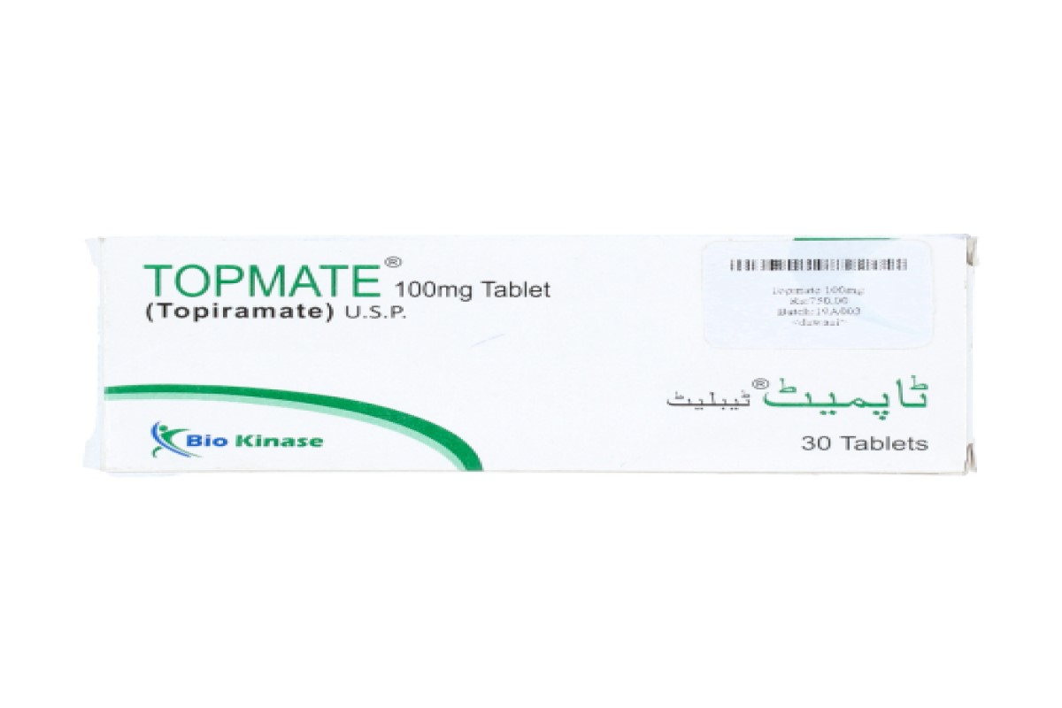 Topmate 100mg Tab.— Dawaai - Uses, Side Effect, Price In Pakistan