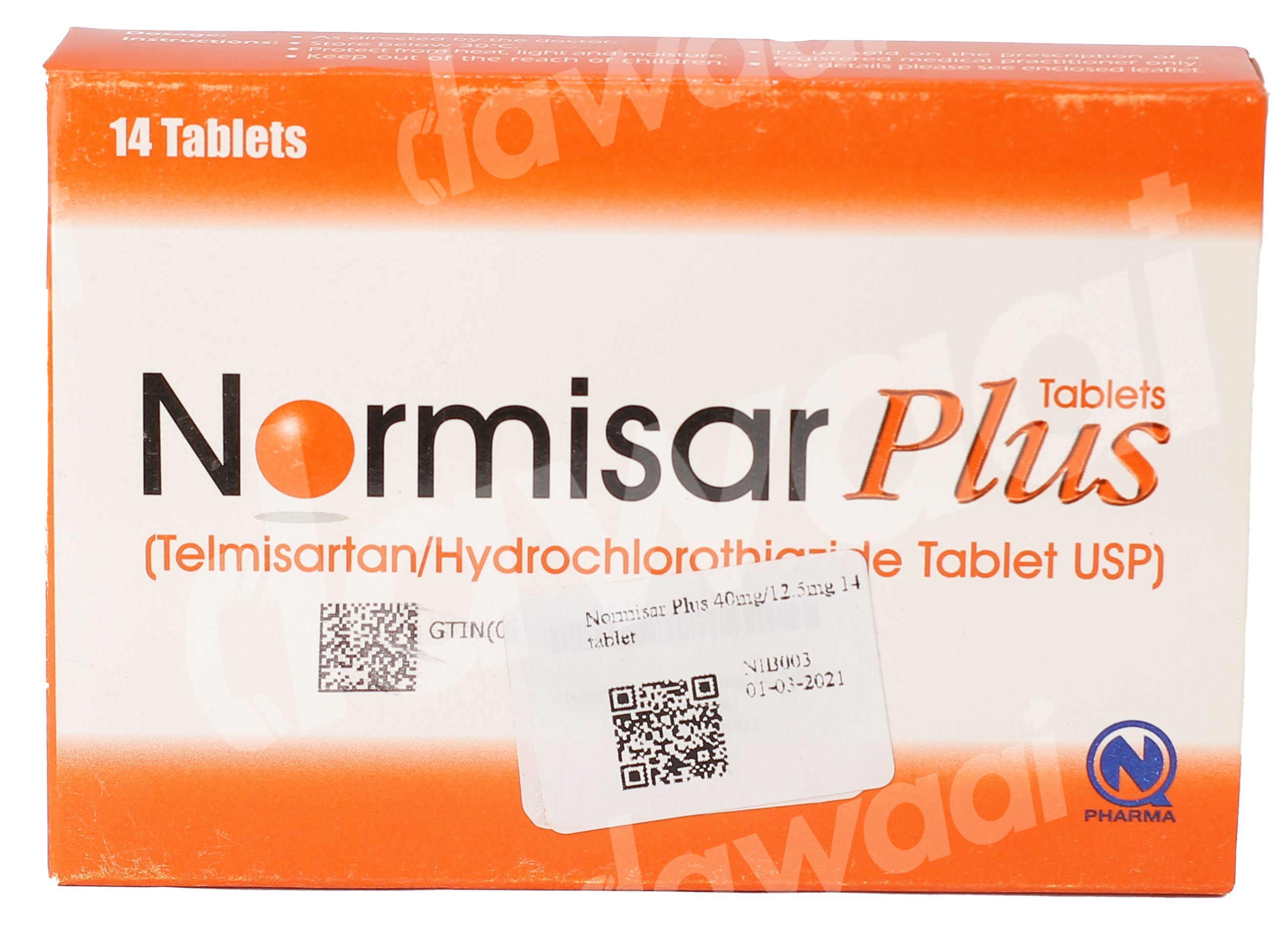 Normisar Plus 40mg/12.5mg Tablet: View Uses, Side Effects, Price And ...