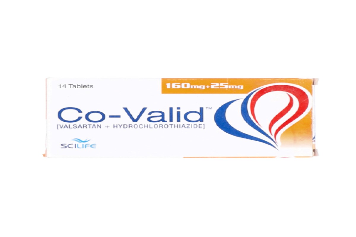 Co-Valid 160mg/25mg Tab.— Dawaai - Uses, Side Effect, Price In Pakistan