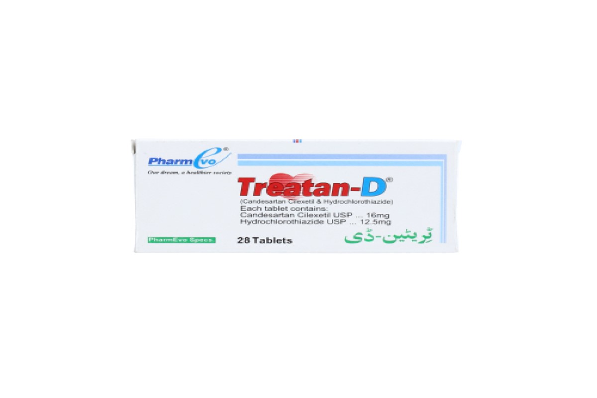 Treatan D 16mg/12.5mg Tablet: View Uses, Side Effects, Price And ...