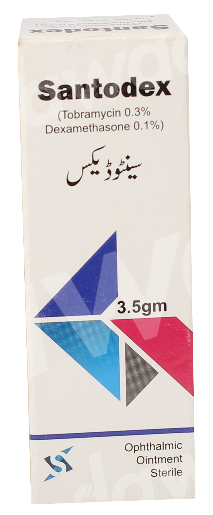 Santodex 0.1%/0.3% Oint.— Dawaai - Uses, Side Effect, Price In Pakistan