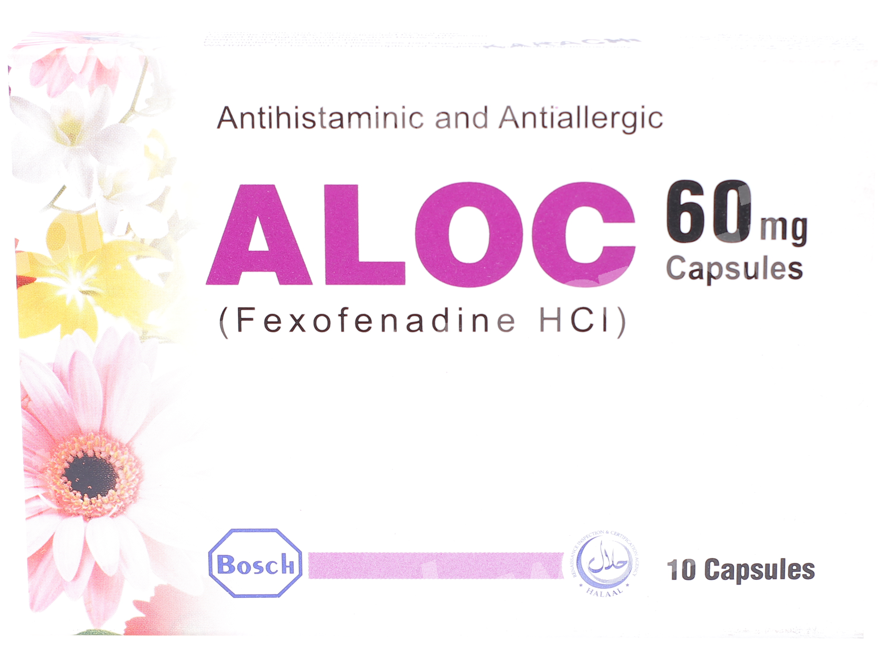 Aloc 60mg Cap.— Dawaai - Uses, Side Effect, Price In Pakistan