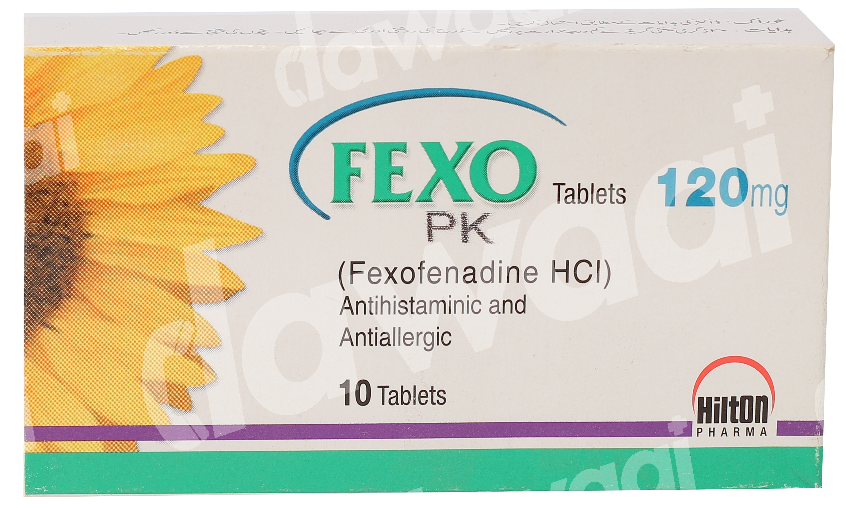Fexo 120mg Tab.— Dawaai - Uses, Side Effect, Price In Pakistan