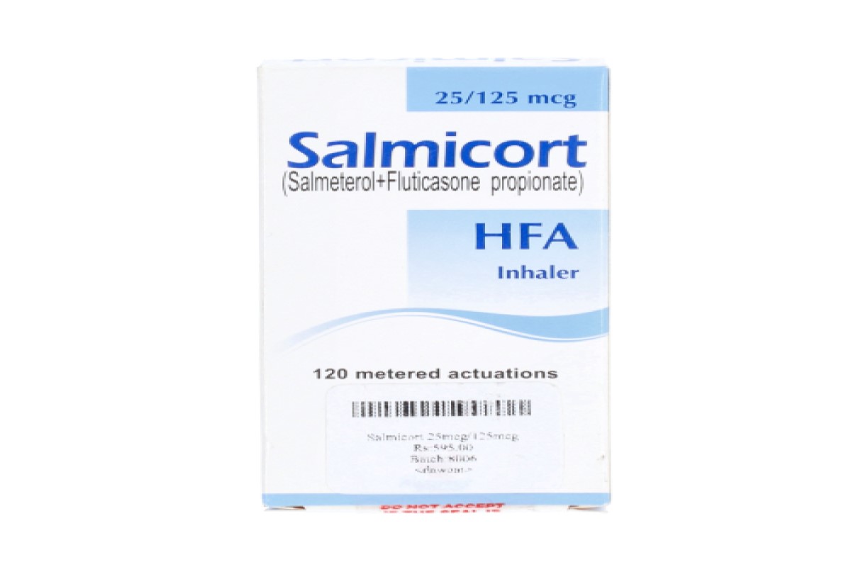 Salmicort Inh.— Dawaai - Uses, Side Effect, Price In Pakistan