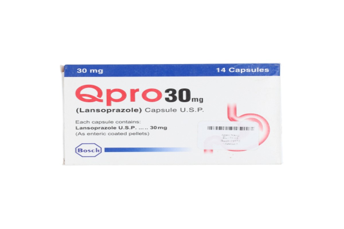 Qpro 30mg Cap.— Dawaai - Uses, Side Effect, Price In Pakistan