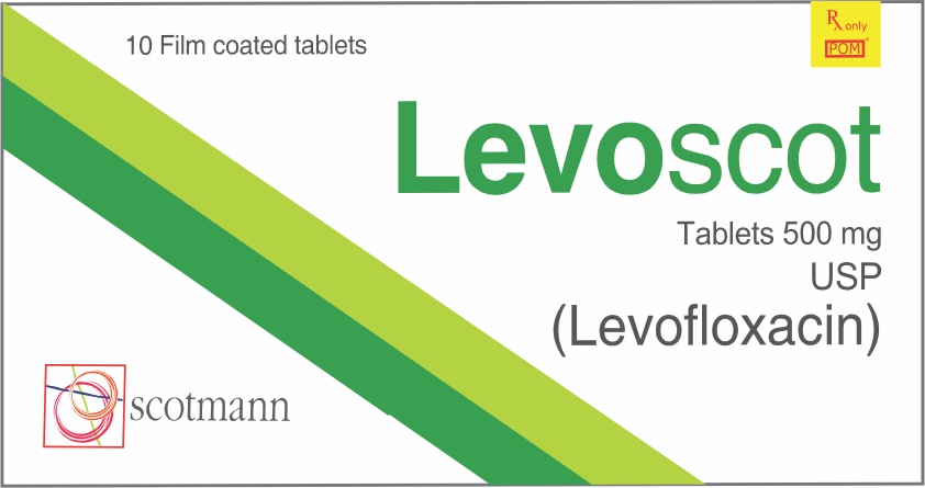 Levoscot 500mg Tab.— Dawaai - Uses, Side Effect, Price In Pakistan