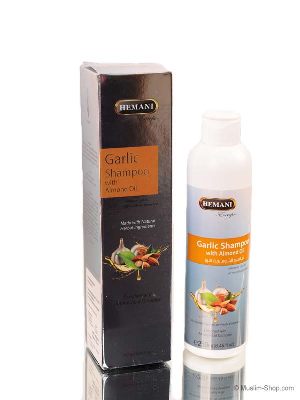 Buy Hemani Garlic Shampoo With Almond Oil 250 Ml | Online In Pakistan ...