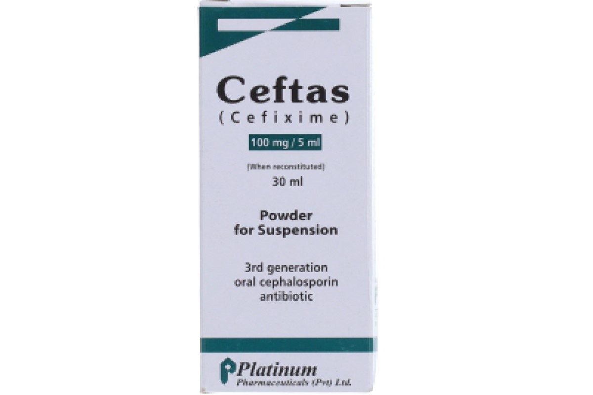 Ceftas 100mg|5ml Susp.— Dawaai - Uses, Side Effect, Price In Pakistan