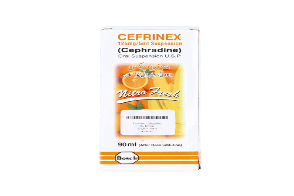 Cefrinex 125mg|5ml Susp.— Dawaai - Uses, Side Effect, Price In Pakistan