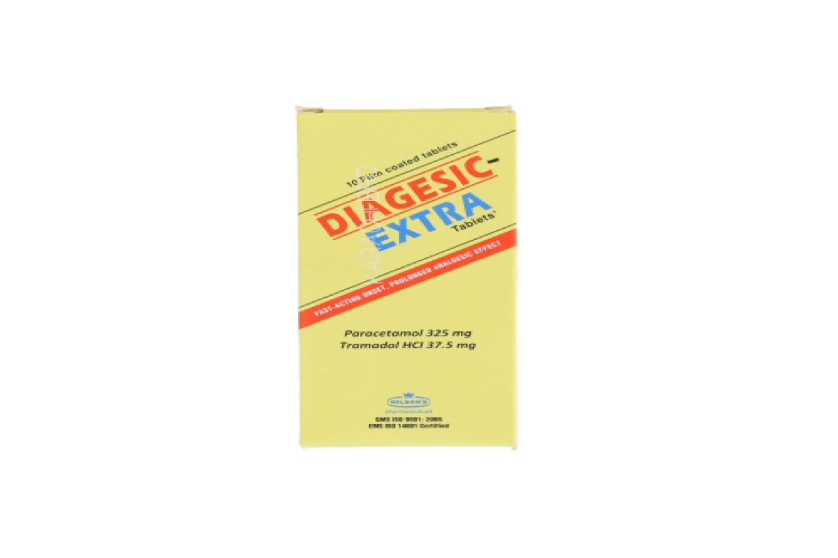 Diagesic Extra 37.5/325mg Tablet: View Uses, Side Effects, Price And ...