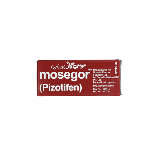Mosegor 0.5mg Tab.— Dawaai - Uses, Side Effect, Price In Pakistan