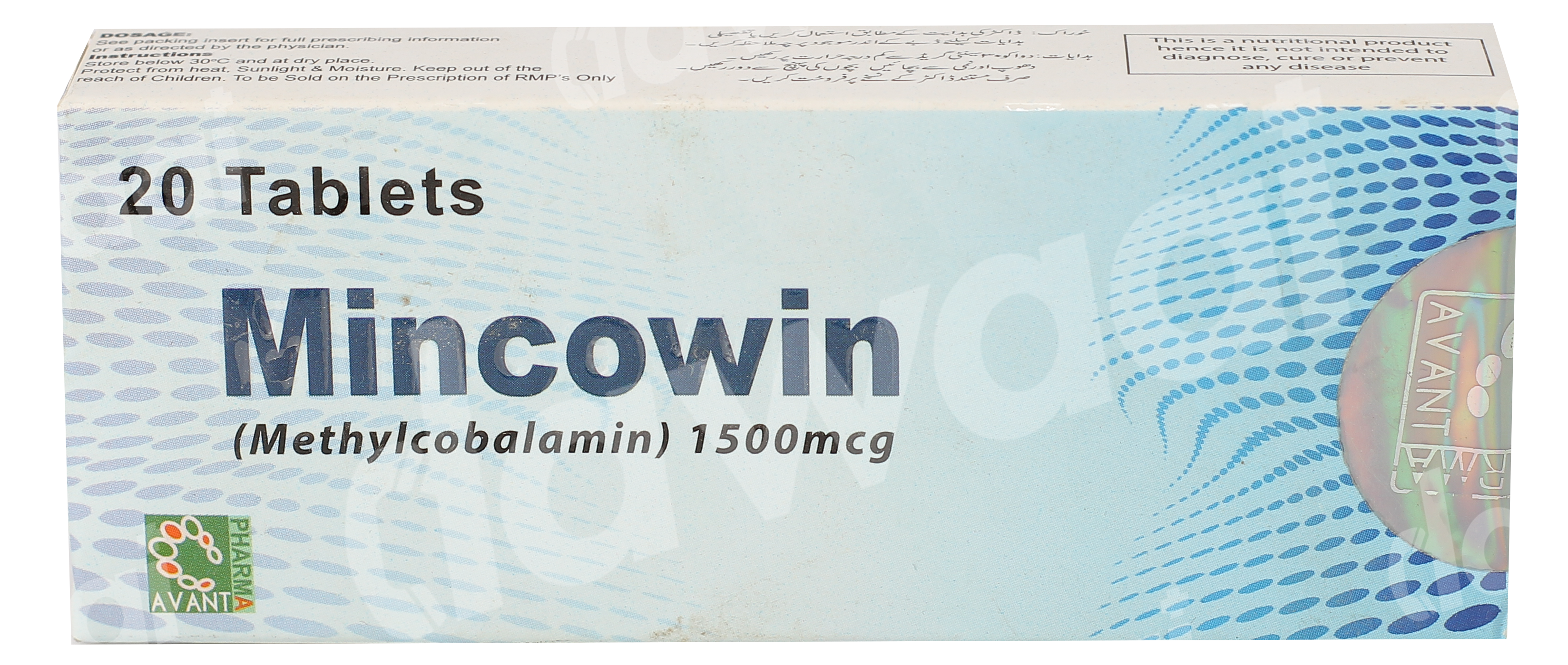 Mincowin 1500mcg Tab.— Dawaai - Uses, Side Effect, Price In Pakistan