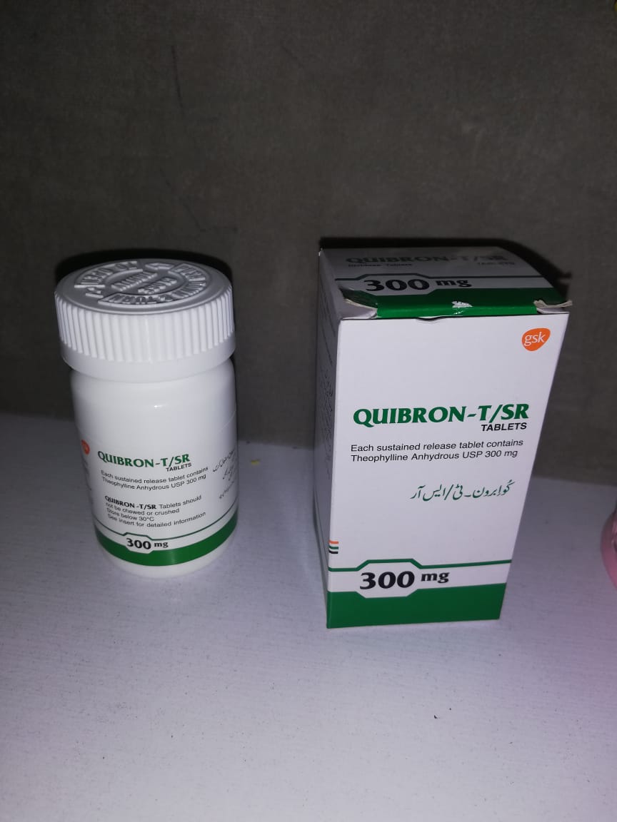 Quibron-T/SR 300mg Tab.— Dawaai - Uses, Side Effect, Price In Pakistan